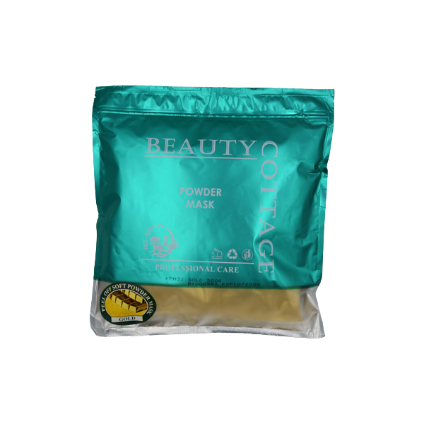 Gold Rubber Soft Powder Mask - Beauty Cottage